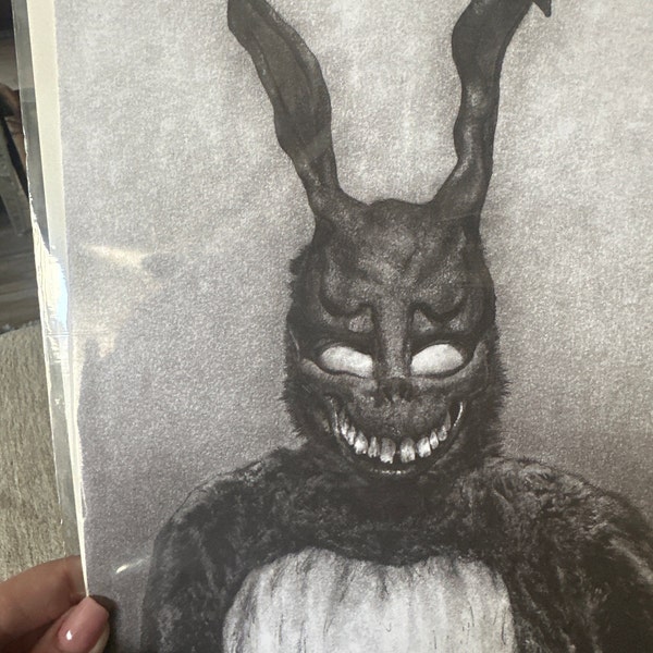 Frank the Rabbit - Donnie Darko Bunny Dark Art Horror Jake Gyllenhaal ...