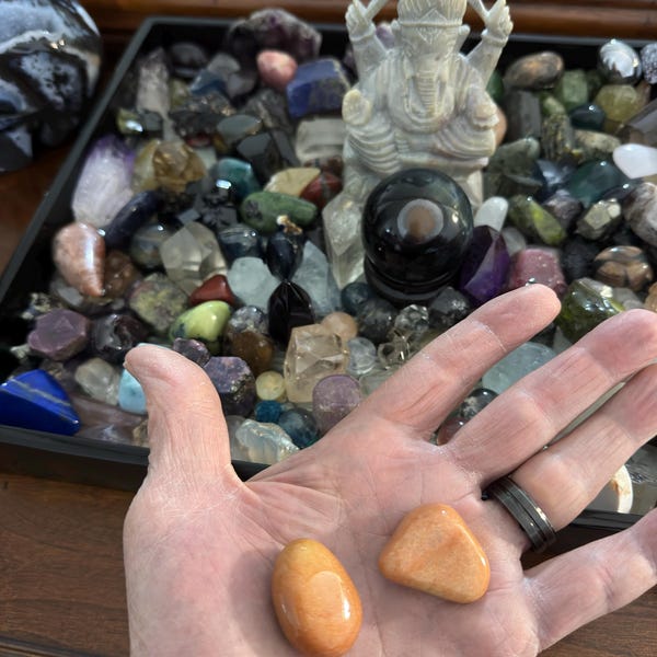 Australian Print Stone Crystal Tumbled Stone Polished Stone Gemstone ...