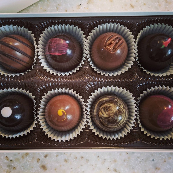 Signature Chocolate Truffle Gift Box, Birthday Gift, Valentine's Day ...