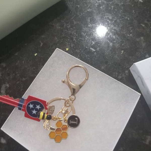 Personalized Initial Graduation Keychain, Graduation Gift, 2025 Class ...