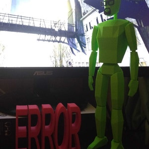 Developer Error Source Engine GMOD Error Model - Etsy