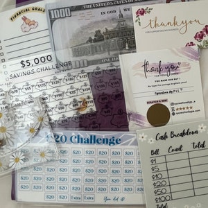 Cash Breakdown Card Printable Teller Sheet Printable Tell - Etsy