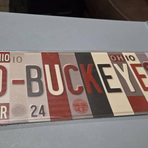 Hook ’em License Plate Sign – texas Longhorns Metal Wall Art | burnt ...