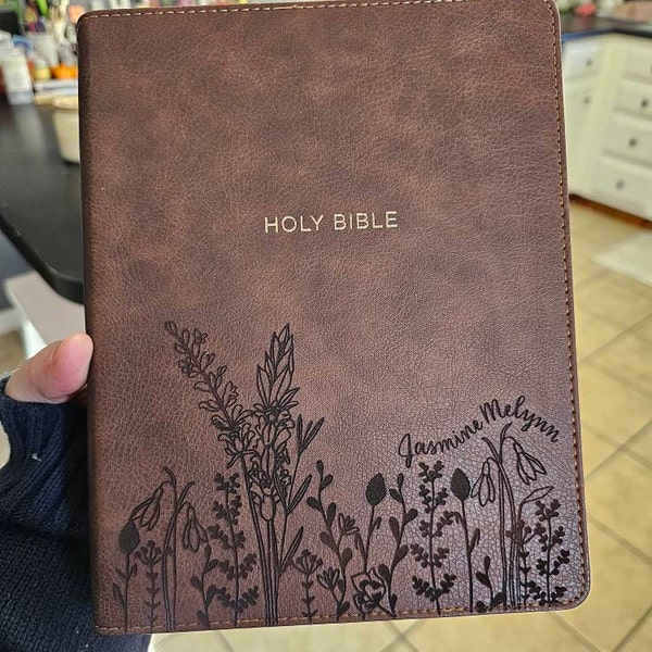 PERSONALIZED CSB Note Taking Bible - Sea Blue - the Grass Withers, the ...