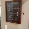 36 Sport Cards/collectible Trading Card Display Case Wall Cabinet W/ 98 ...