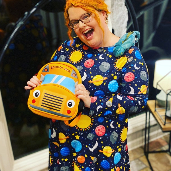 Book Character Day Dress for Teachers, School Bus Frizzle Costume ...