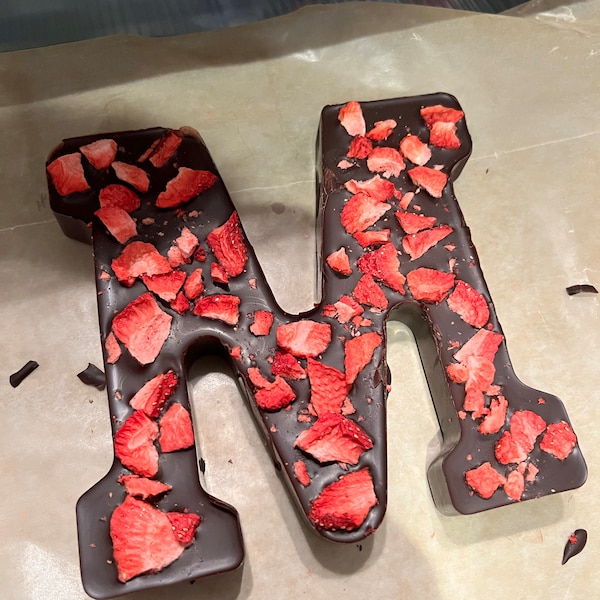 Jumbo 4'' & 7'' Inch Alphabet Mold ,large Letters Silicone Mold, Large ...