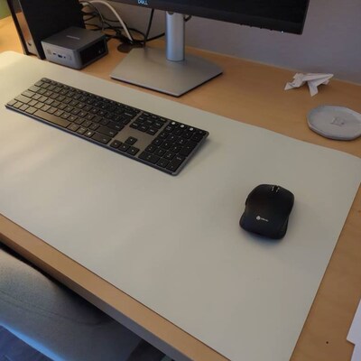 Leather Desk Mat, Custom Size Desk Pad, Personalized Office Accessories ...