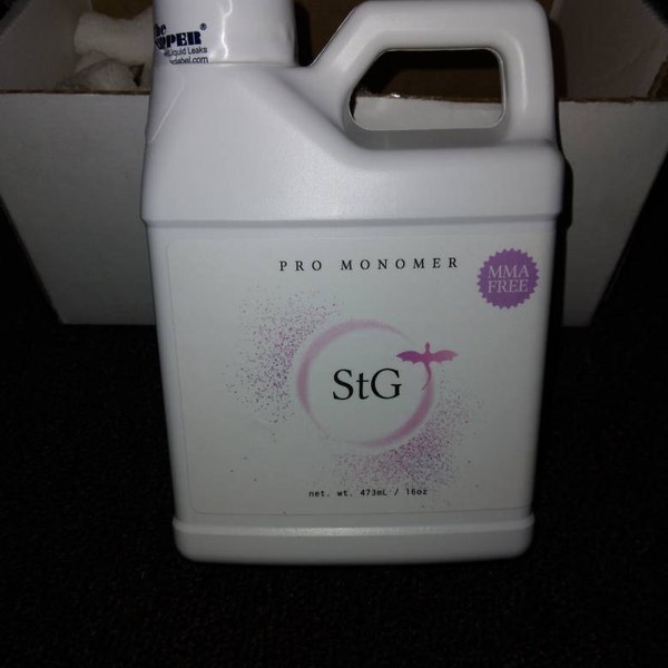 Stg Professional Acrylic System Sculpting Liquid Monomer 16oz - Etsy