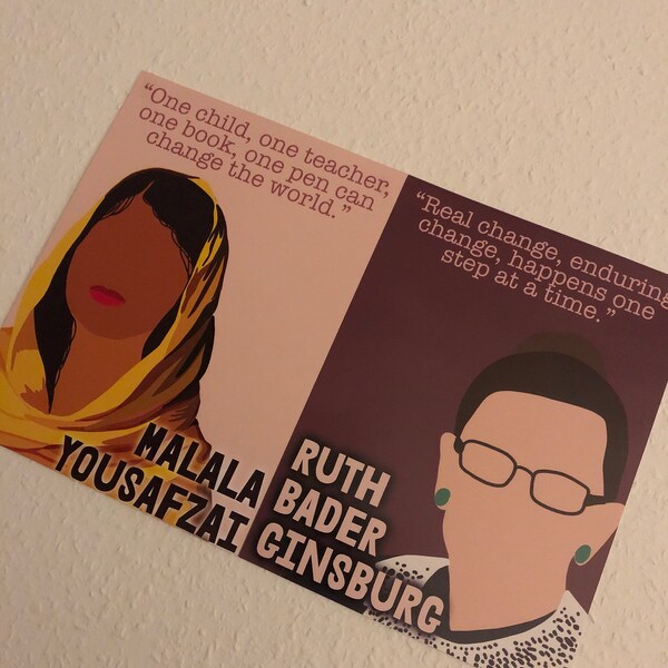 Inspirational Young Leaders Printable Poster Set, Digital Download ...