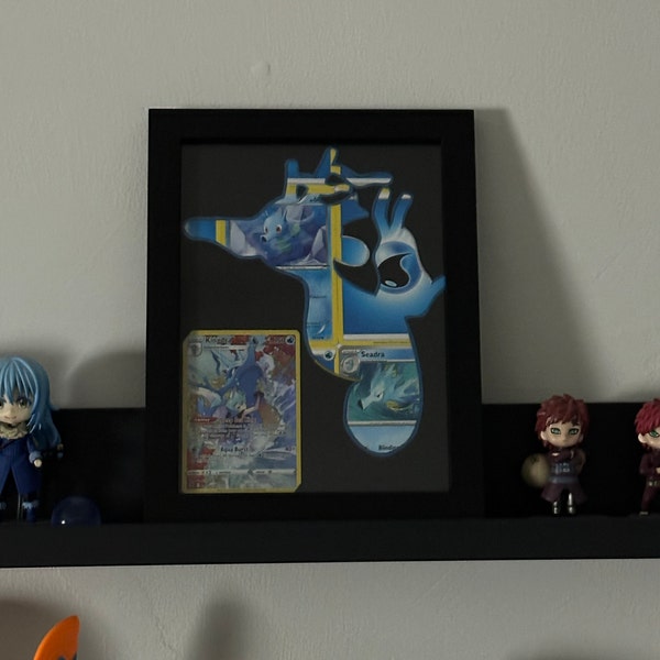 Luxray Pokémon Card Frame Pokémon Wall Art Pokémon Gift Energy Card ...