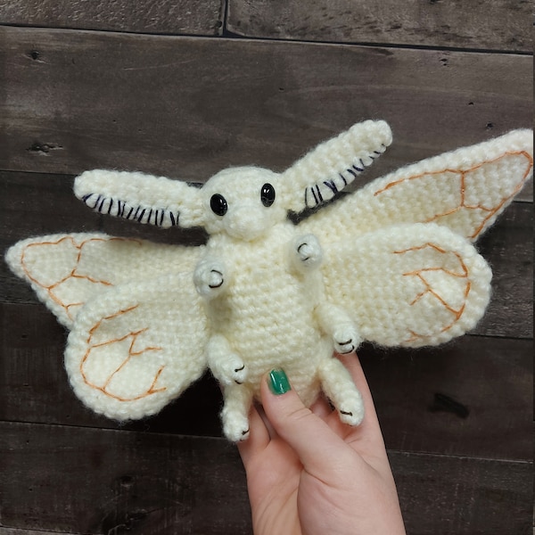 Poodle Moth Crochet Pattern ~ Amigurumi PDF Patterns ~ ENGLISH ...