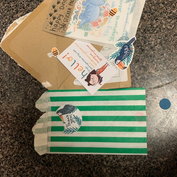 Happy Dinosaurs Sticker Pack! (5 Happy Dinosaurs Stickers, Tech ...