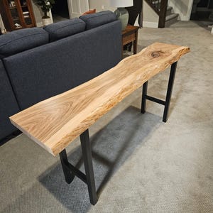 2x U Shaped Legs of Square Tubed Metal Table Legs 10 35 Matte Black ...