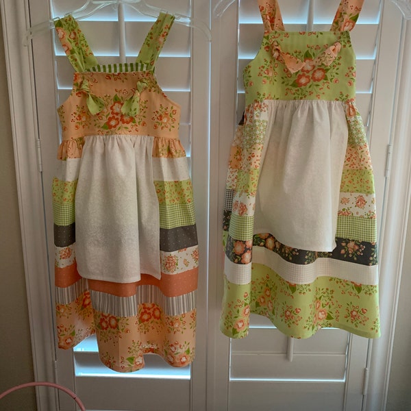 Girls Dress Pattern, PDF Sewing Patterns for Girls, Easy Sewing Pattern ...
