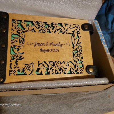 Box for Photo Album and Guest Book Photo Box Book Box Wooden Box ...