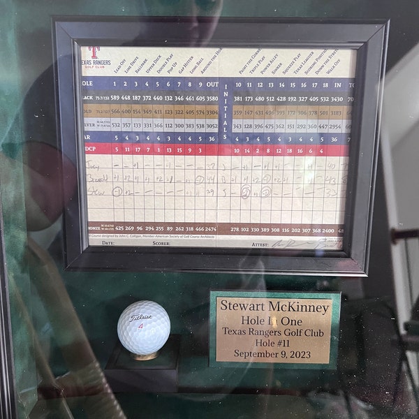 Golf Flag Display Case - Etsy