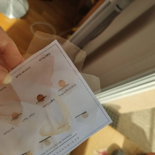 Skin Tone Illusion Mesh - Etsy