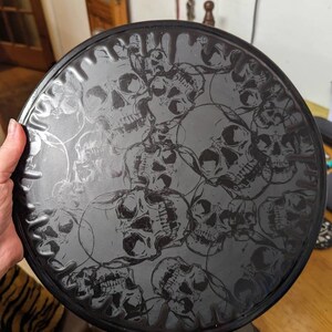 Bat Plate Set Matte Black Gothic Lunch Alternative Plate - Etsy