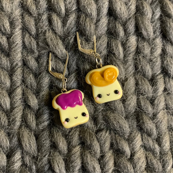 Kawaii Peanut Butter and Jelly Charm, Best Friend Charms, Progress ...