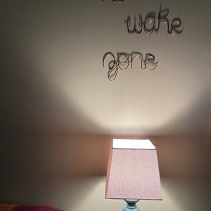 Gold Wire Name, Custom Wire Sign, Shelf Name Decor, Wired Words, Gold ...