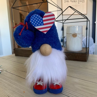 Patriotic Gnome, Fourth of July Gnome, Flag Gnome, July 4 Gnome - Etsy
