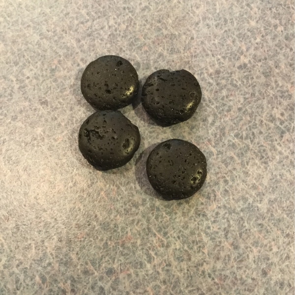 Lava Stone Discs Diffuser Discs Flat Lava Stone Cabochons Diffuser ...