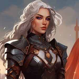 Custom Character Portrait RPG Game Character Design Fantasy - Etsy