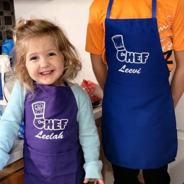 Funny Apron for Dad "chef Daddy" Novelty Aprons for Men - Etsy