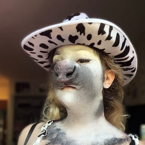 Cow Nose Prosthetic (slip Latex) - Etsy