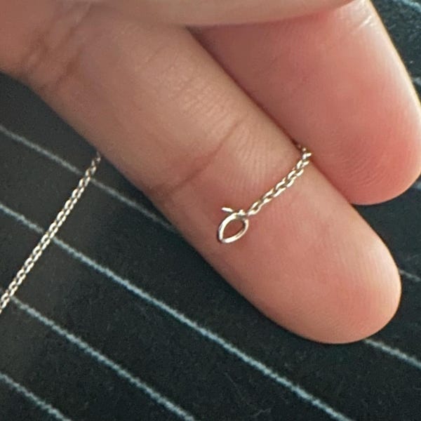 Silver Tiny Mini Swirl Necklace - Sterling Silver [NS1005] - Etsy