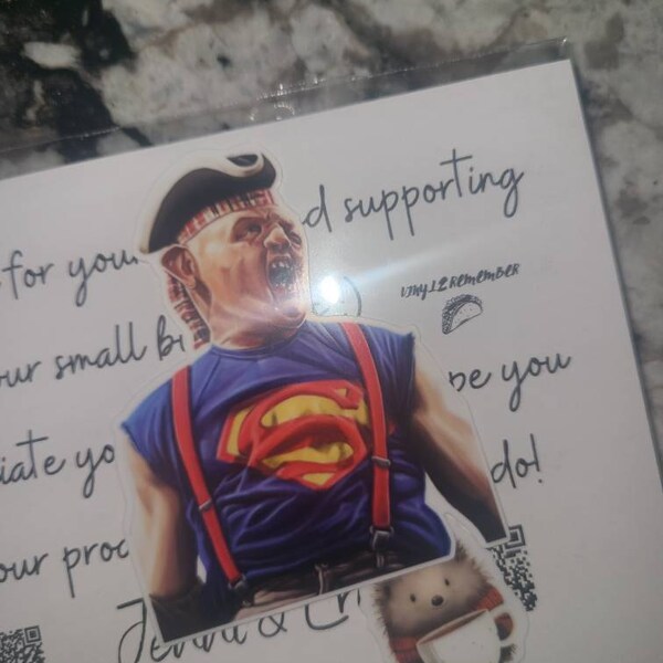 Goonies Sloth 80s Movie Waterproof Stickers | Sloth Vinyl Cut Stickers ...