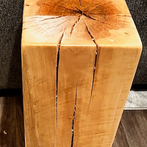 Square Tree Stump Table - Etsy