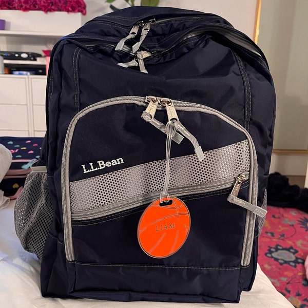 Personalized Sports Tag Name Backpack Tag Lunchbox Tag Name Tag Child ...