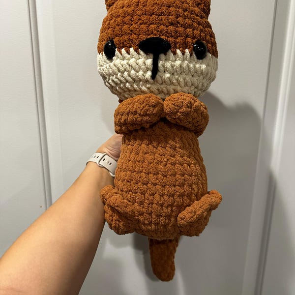 Amigurumi Otter Pattern, Plush Pattern, PDF Pattern, Stuffed Otter Toy ...