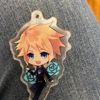 Cute Anime Girl 4 Large Vinyl Stickers Kawaii - Etsy