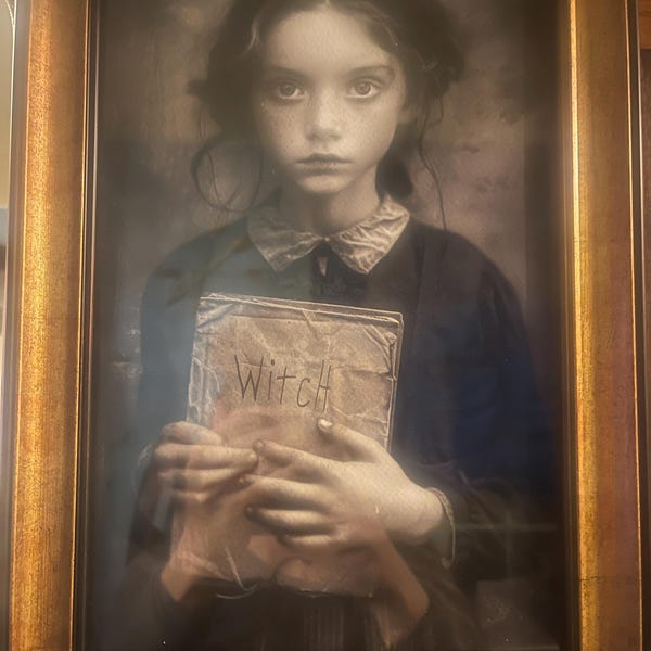 Dark Fantasy Artwork - Mystical Demon and Maiden Scene - Gothic Wall ...