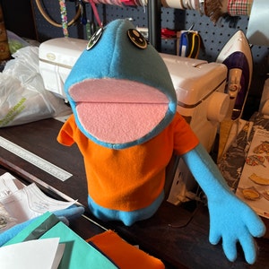 Round Puppet Head Foam Pattern - Etsy