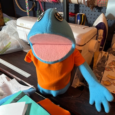 Round Puppet Head Foam Pattern - Etsy