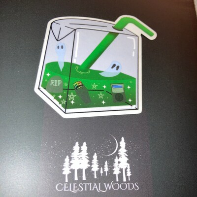 Ectoplasm Ghost Sticker Ghost Juice Sticker Ghost Hunting Sticker EMF ...