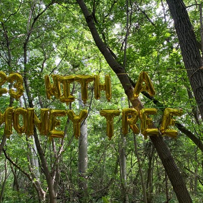 16 GOLD Letter/number Balloons Create Your Balloon Banner Gold Foil ...