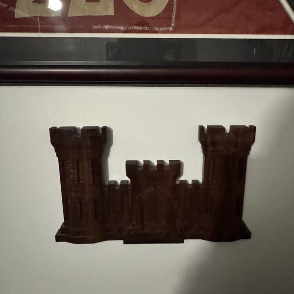 Combat Infantryman Badge | CIB Wall Display | CNC Carved Military ...