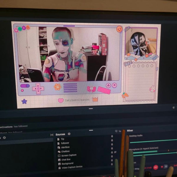 Cute Bear Animated Emote | Music Emote | Jamming | Kawaii Brown Bear ...