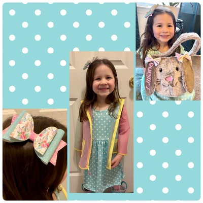 Big Sister Little Sister Hair Bows Sister Hair Bows Floral - Etsy