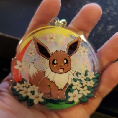 Hisuian Typhlosion Keychain Plush Handmade - Etsy