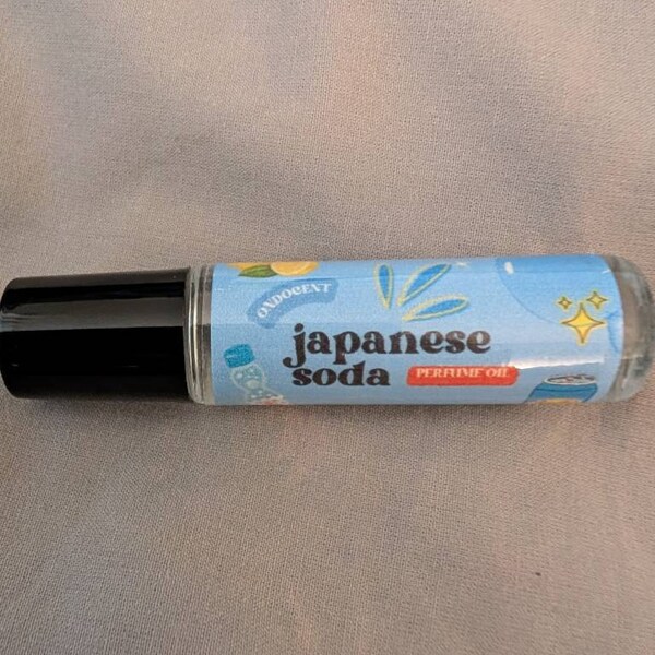 Ramune Japanese Soda Perfume Oil - Ramune Soda Roll on Perfume, Ramune ...