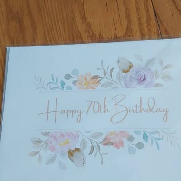 60th, 70th, 80th, 90th Birthday Card for Grandfather Card for ...