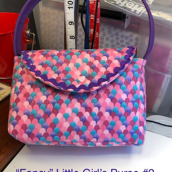 Child's Purse-easy Sewing Pdf Pattern and Tutorial With Immediate ...