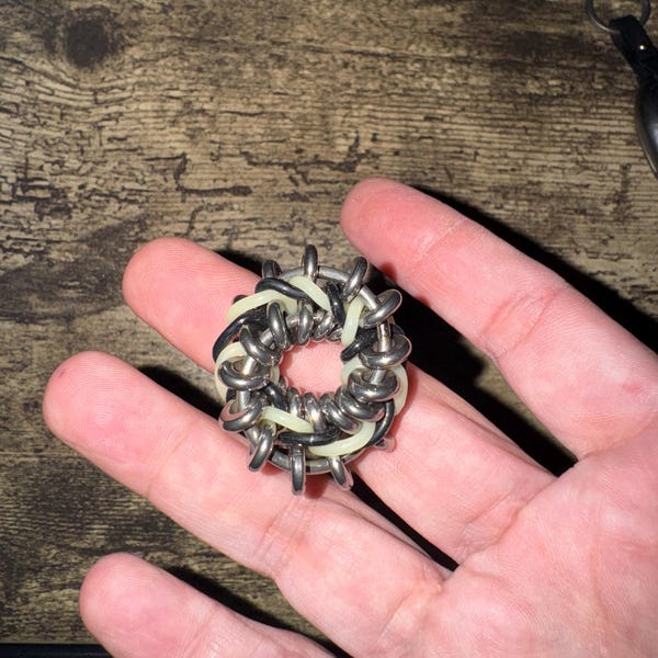 The Pocket Vortex, Infinity Fidget Toy, Sensory Stim Focus Tool by Floppy Links Fidgets - Etsy