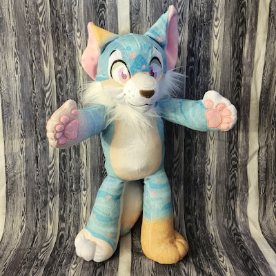 Plush Sewing Pattern PDF Furry Anthro Floppy 20in Plushie DIY Ebook ...